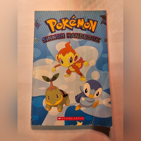Pokemon | Toys | Pokemon Sinnoh Handbook Kids Book | Poshmark